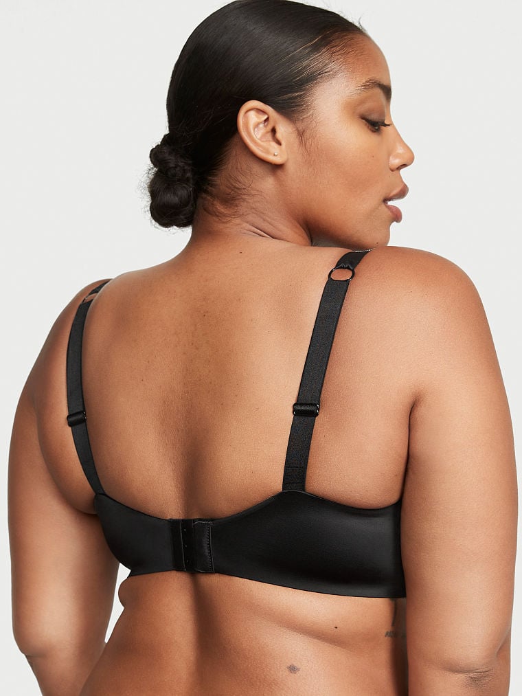 Bra Push Up Bombshell Con Tirantes Brillantes Agrega 2 Copas Push Up