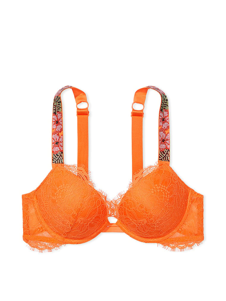 Bra Push Up De Encaje Con Shine Strap Push Up Victorias Secret