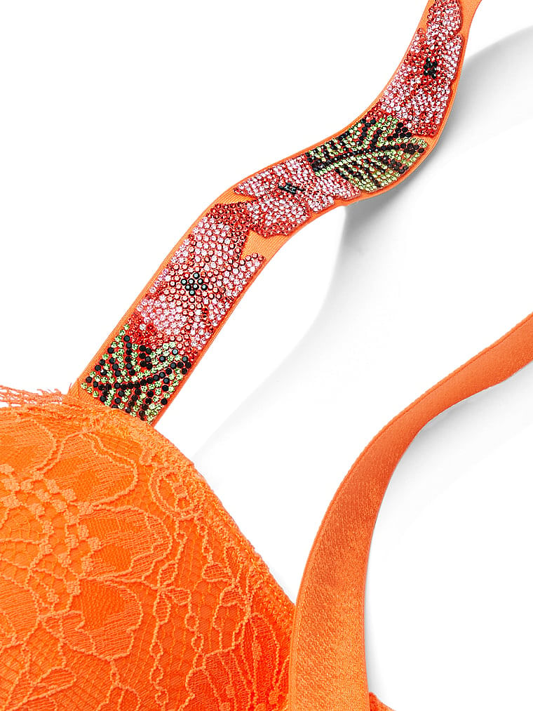 Bra Push Up De Encaje Con Shine Strap Push Up Victorias Secret