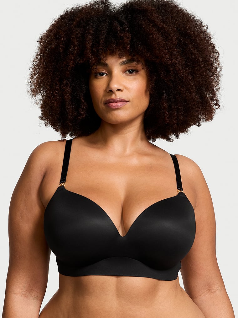 Bra Push Up Escotado Liso Y Sin Varillas Bra Sin Varilla Victorias