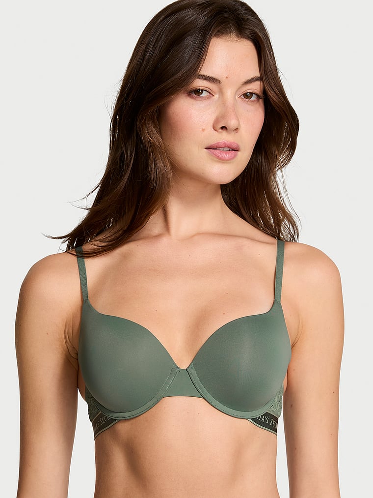 Bra Push Up Perfect Shape Con Ribete De Encaje Push Up Victorias