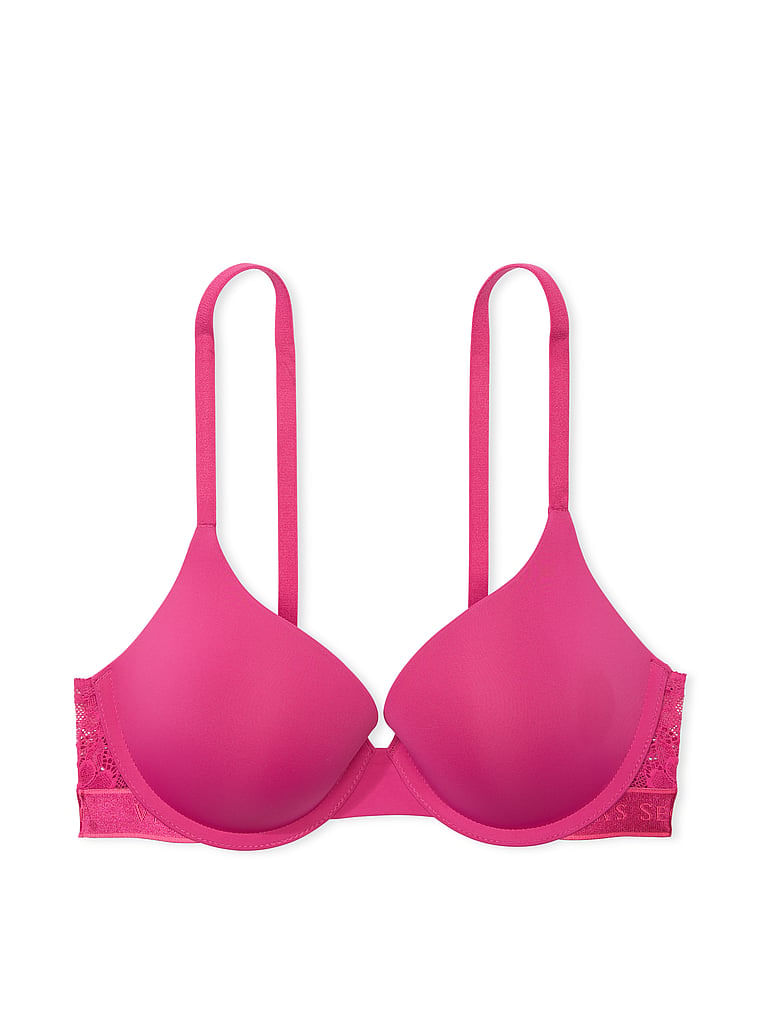 Bra Push Up Perfect Shape Con Ribete De Encaje Push Up Victorias